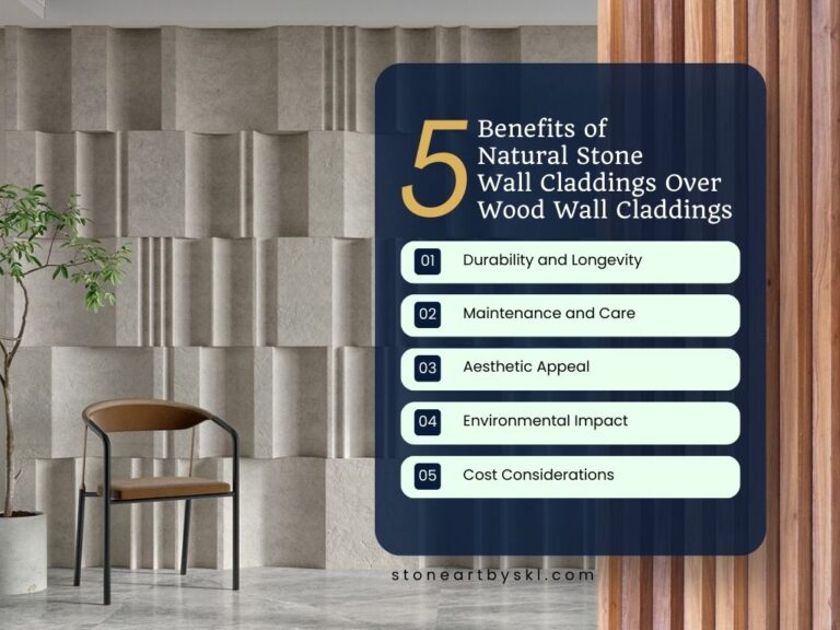 Benefits of Natural Stone Wall Cladding Over Wood Wall Cladding