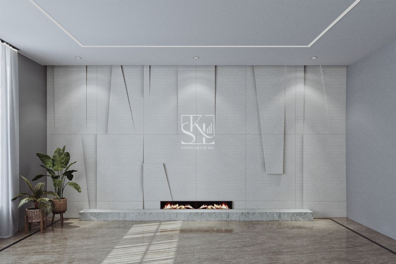 Buy Premium Asymetric Blocks Design Wall Cladding