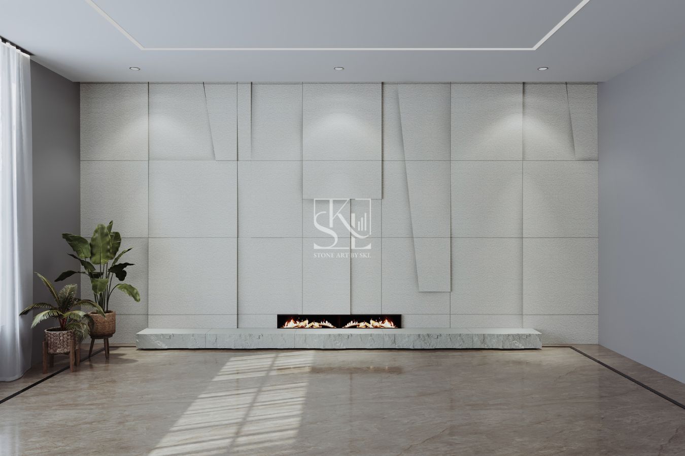 Buy Premium Asymetric Blocks Design Wall Cladding