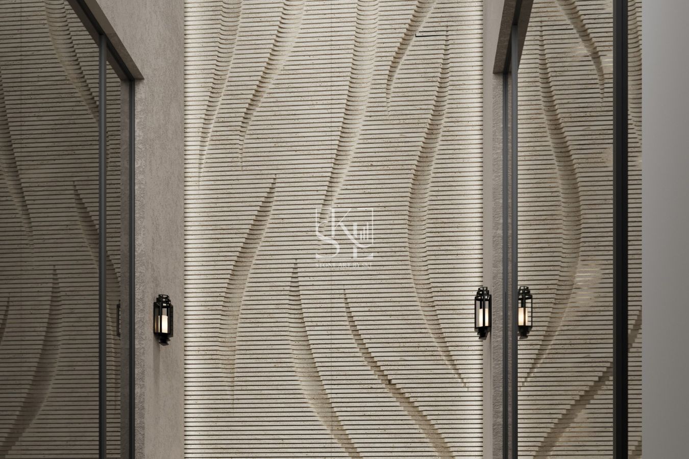 Buy Premium Parametric Rythm Design Wall Cladding