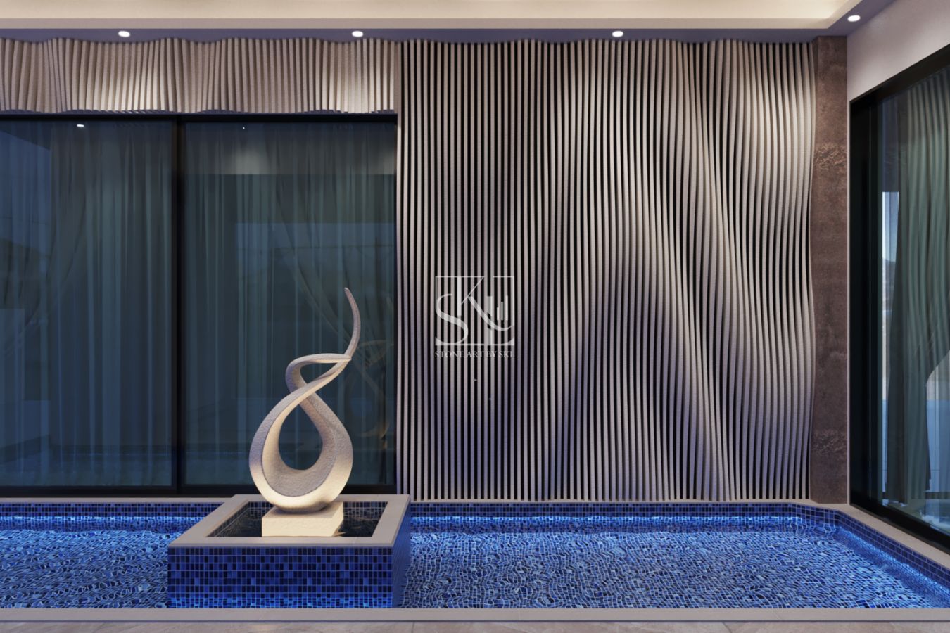 Buy Premium Parametric Wave Design Wall Cladding