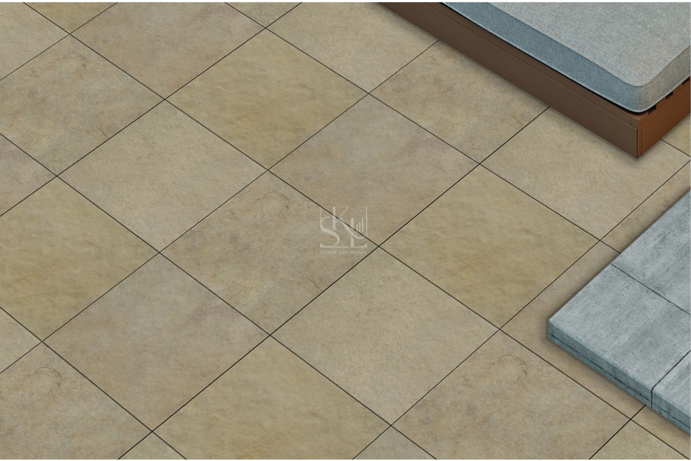 Dust Yellow Limestone - Natural Stone Tiles & Slabs - Stone Art By SKL