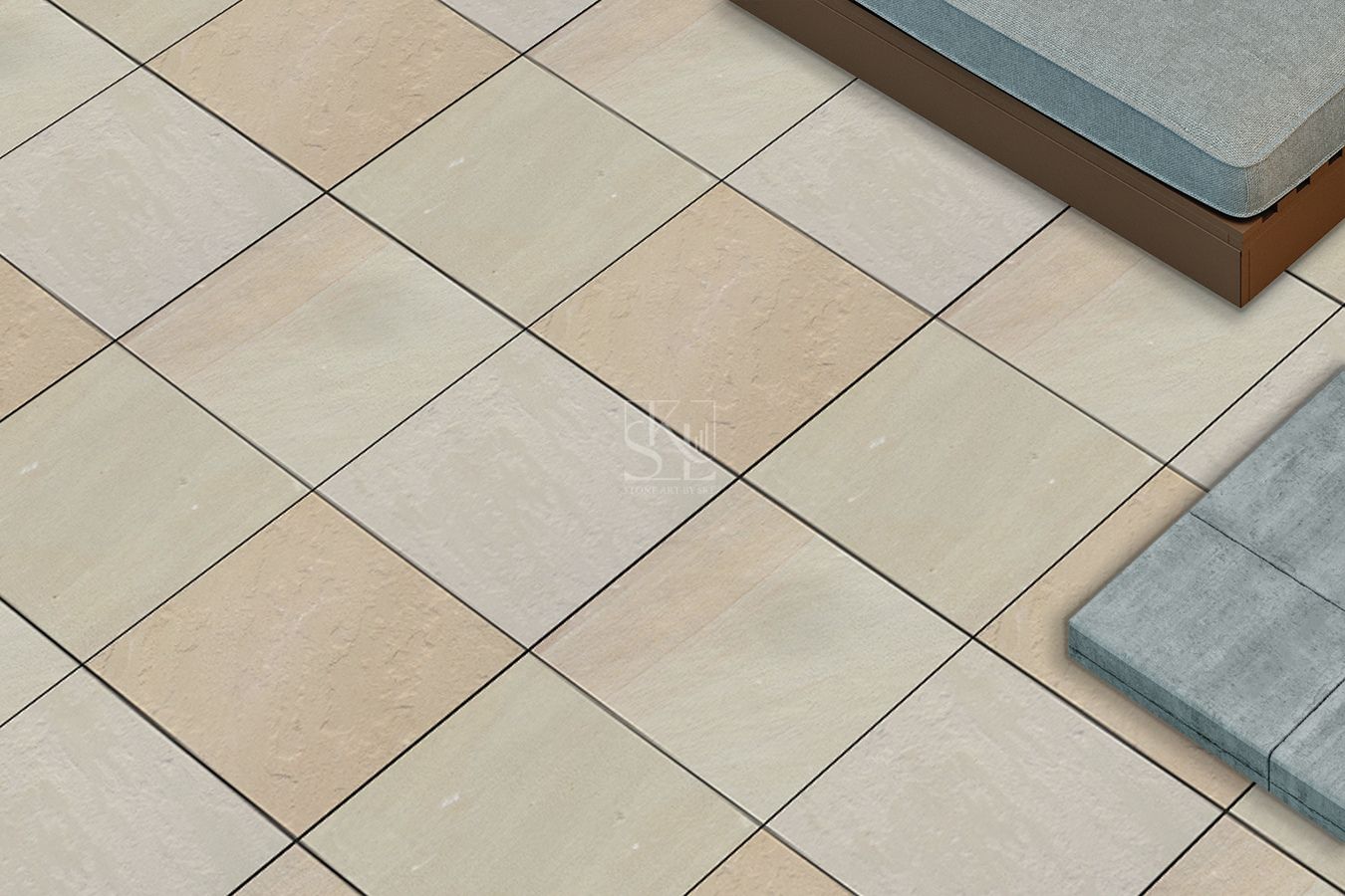 Amazon Mint Sandstone - Natural Stone Tiles & Slabs - Stone Art By SKL