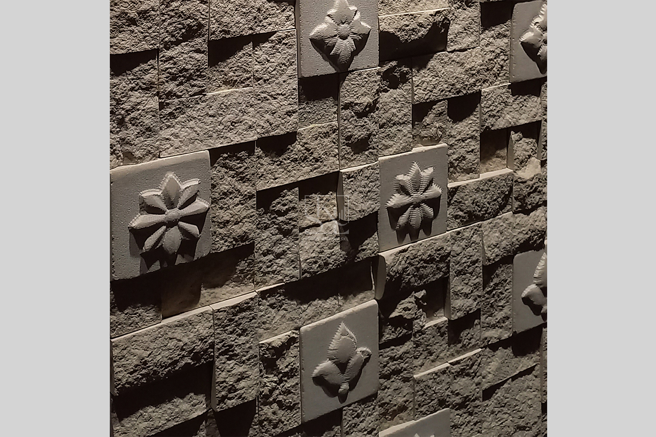 Grey Stacked Stone Wall Cladding - Stone Art By SKL
