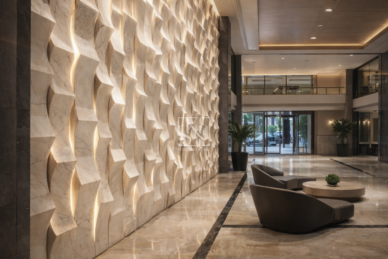 Buy Premium Sculpted Block Design - Stone Art By SKL