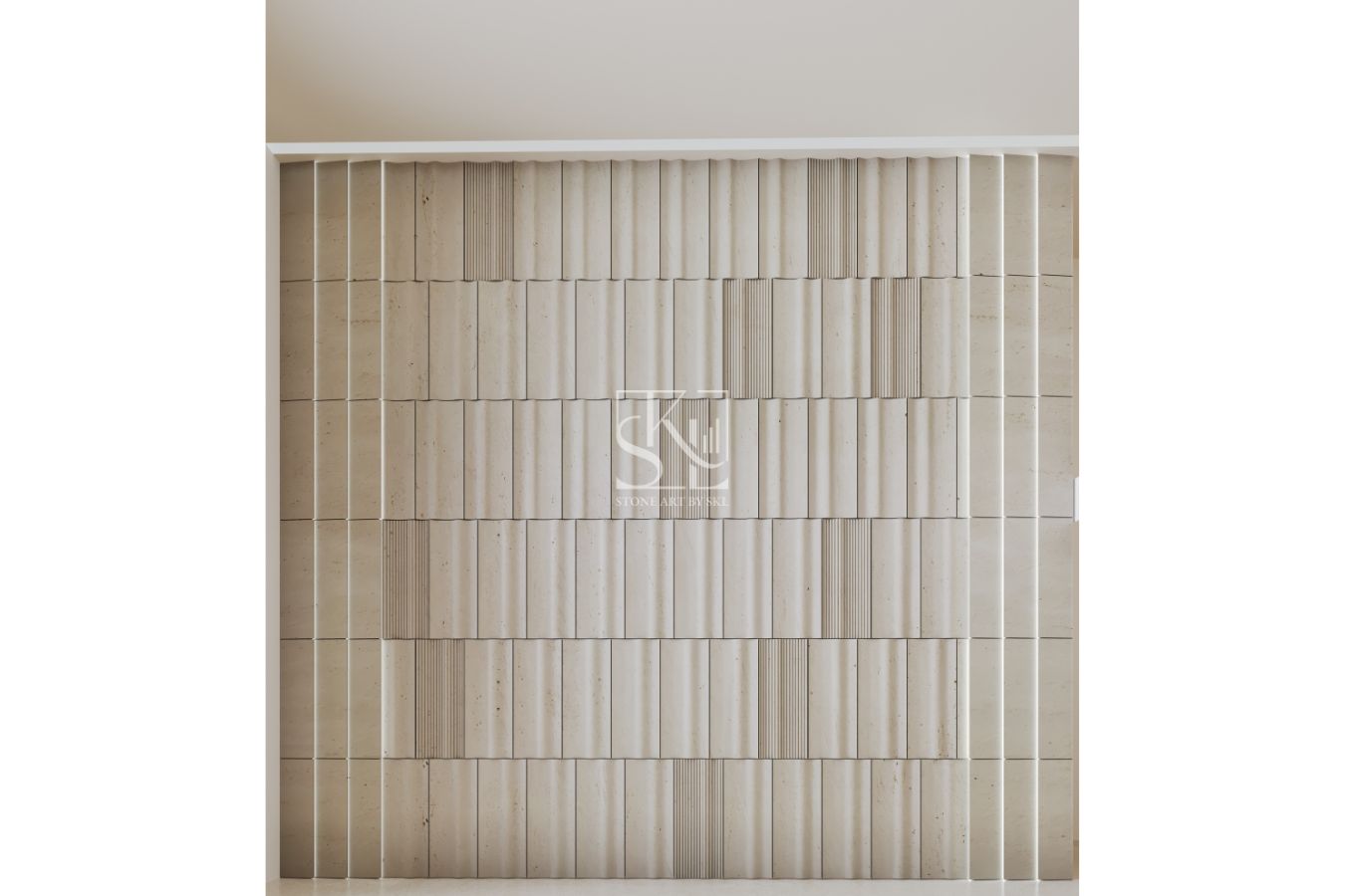 Buy Premium Staggered Curve Design Wall Cladding